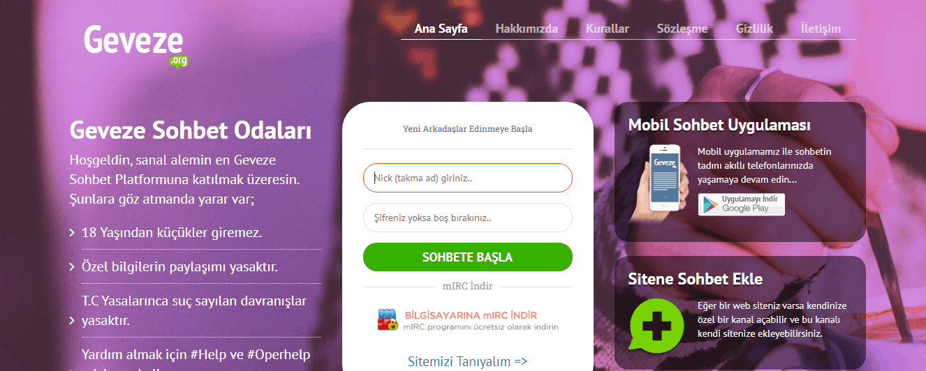 En İyi 11 Chat Sitesi! (Güvenilir Chat Siteleri İle Arkadaş Bulun ...